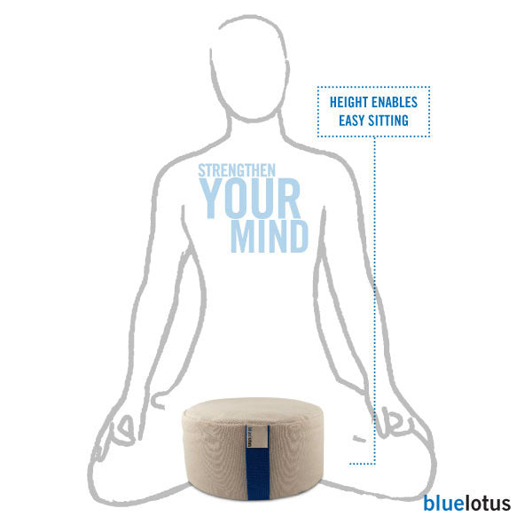 Blue Lotus Cushion